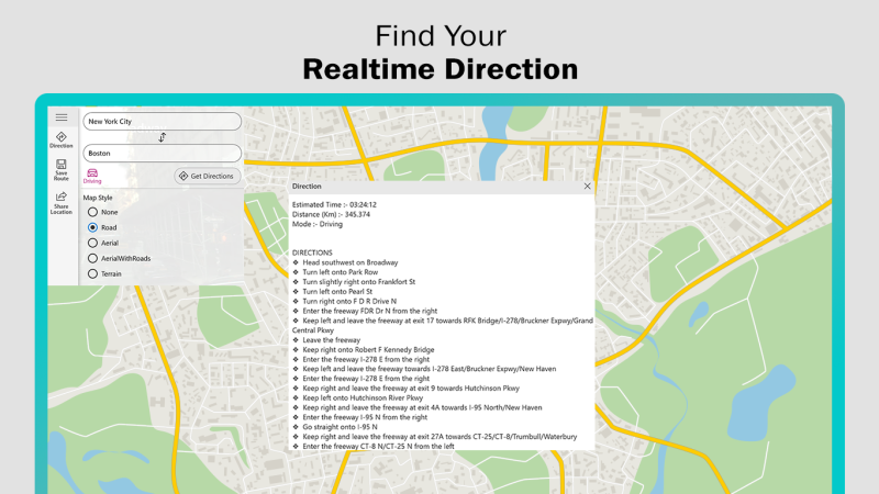 How to Find Route - Good Job Apps