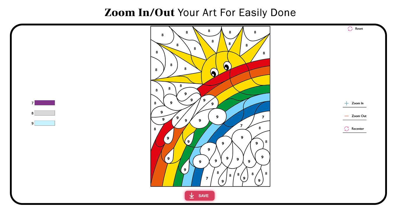 Paint by Number Art - Tap Color - Good Job Apps